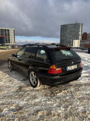 Black BMW 320 2004 in Vilnius, with an engine capacity of 2.00 L and mileage of 340 thousand km for 1450 €, photo 4 on AUTOMOTO.COM.LV