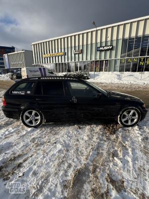 Black BMW 320 2004 in Vilnius, with an engine capacity of 2.00 L and mileage of 340 thousand km for 1450 €, photo 7 on AUTOMOTO.COM.LV