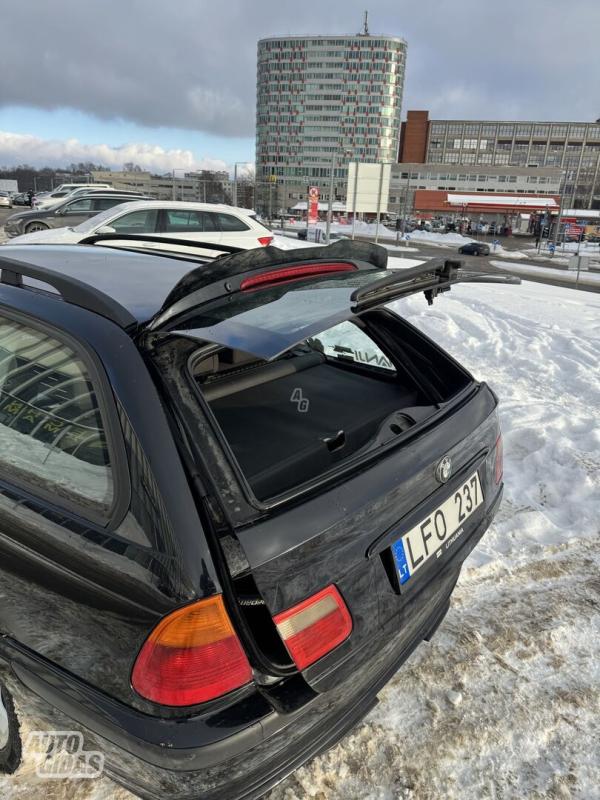 Black BMW 320 2004 in Vilnius, with an engine capacity of 2.00 L and mileage of 340 thousand km for 1450 €, photo 8 on AUTOMOTO.COM.LV