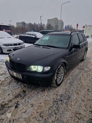 Black BMW 320 2004 in Kaunas, with an engine capacity of 2.17 L and mileage of 287 thousand km for 1999 €, photo  on AUTOMOTO.COM.LV