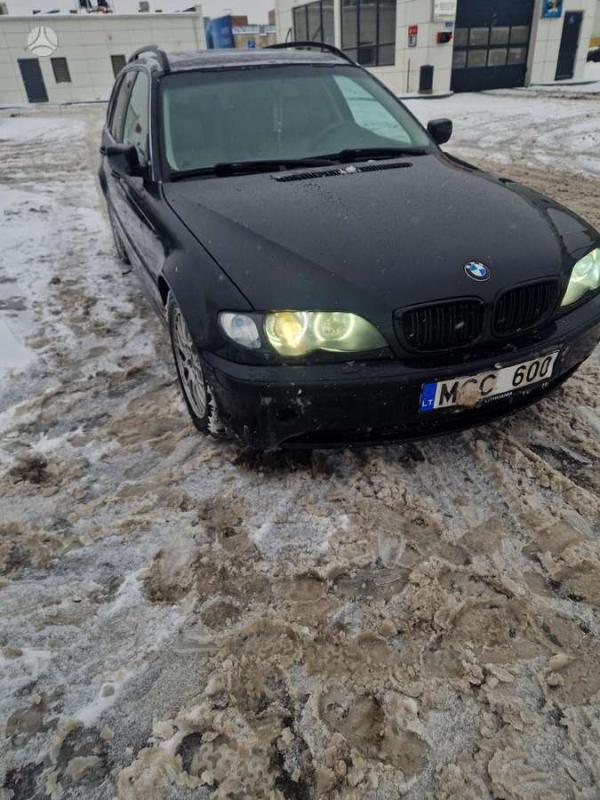 Black BMW 320 2004 in Kaunas, with an engine capacity of 2.17 L and mileage of 287 thousand km for 1999 €, photo 2 on AUTOMOTO.COM.LV