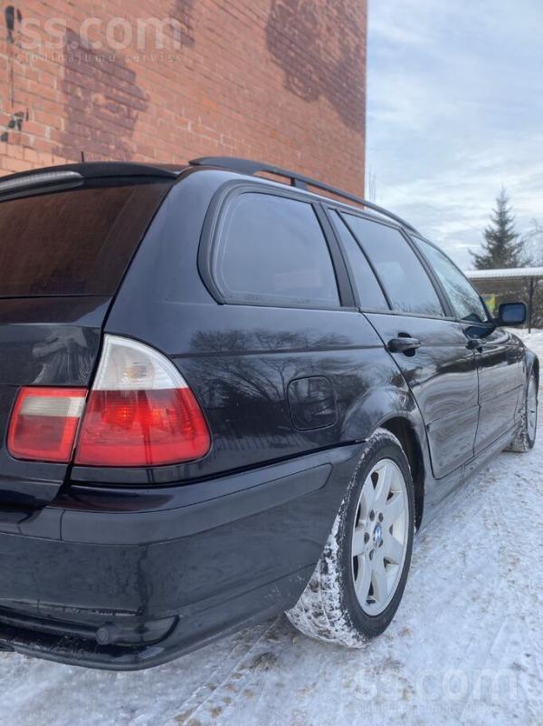 Melns BMW 320 2004 Alūksne, ar dzinēja tilpumu 2.00 L un nobraukumu 277 tūkst. km par 2490 €, foto 6 vietnē AUTOMOTO.COM.LV
