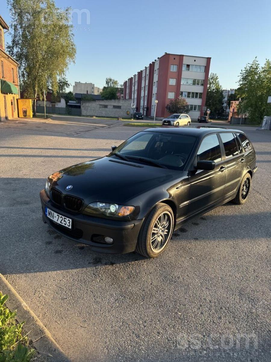 Melns BMW 320 2004 Jelgava, ar dzinēja tilpumu 2.00 L un nobraukumu 461 tūkst. km par 2300 €, foto 3 vietnē AUTOMOTO.COM.LV