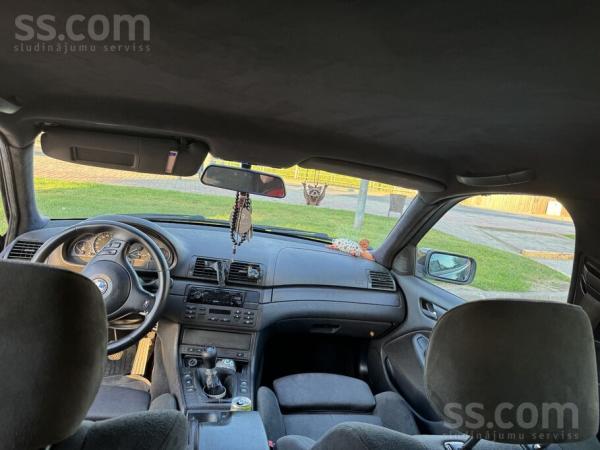Black BMW 320 2004 in Jelgava, with an engine capacity of 2.00 L and mileage of 461 thousand km for 2300 €, photo 6 on AUTOMOTO.COM.LV