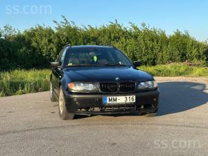 Black BMW 320 2004 in Gulbene, with an engine capacity of 2.00 L and mileage of 460 thousand km for 1290 €, photo 3 on AUTOMOTO.COM.LV