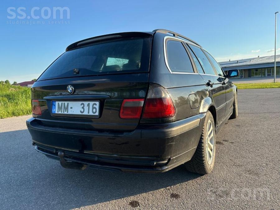 Black BMW 320 2004 in Gulbene, with an engine capacity of 2.00 L and mileage of 460 thousand km for 1290 €, photo 8 on AUTOMOTO.COM.LV