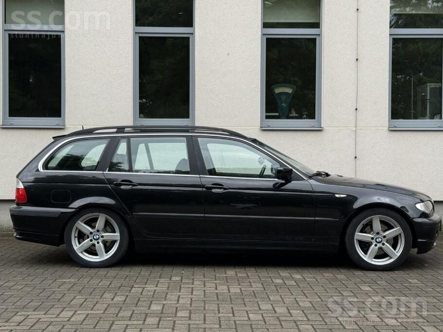 Black BMW 320 2004 in Jelgava, with an engine capacity of 2.00 L and mileage of 298 thousand km for 3390 €, photo 5 on AUTOMOTO.COM.LV