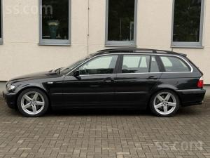 Black BMW 320 2004 in Jelgava, with an engine capacity of 2.00 L and mileage of 298 thousand km for 3390 €, photo 6 on AUTOMOTO.COM.LV