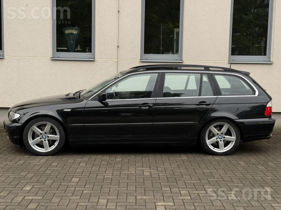Black BMW 320 2004 in Jelgava, with an engine capacity of 2.00 L and mileage of 298 thousand km for 3390 €, photo 6 on AUTOMOTO.COM.LV