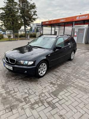 Melns BMW 320 2004 Jēkabpils, ar dzinēja tilpumu 2.00 L un nobraukumu 404 tūkst. km par 2250 €, foto  vietnē AUTOMOTO.COM.LV