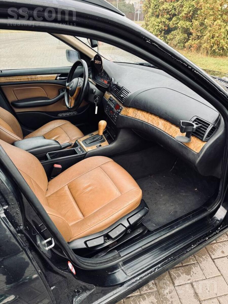 Melns BMW 320 2004 Jēkabpils, ar dzinēja tilpumu 2.00 L un nobraukumu 404 tūkst. km par 2250 €, foto 11 vietnē AUTOMOTO.COM.LV