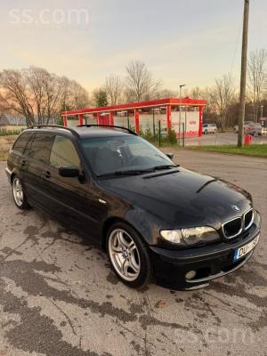 Black BMW 320 2004 in Riga, with an engine capacity of 2.00 L and mileage of 333 thousand km for 2800 €, photo  on AUTOMOTO.COM.LV