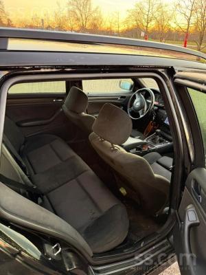 Black BMW 320 2004 in Riga, with an engine capacity of 2.00 L and mileage of 333 thousand km for 2800 €, photo 6 on AUTOMOTO.COM.LV
