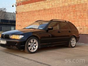 Black BMW 320 2004 in Riga, with an engine capacity of 2.00 L and mileage of 360 thousand km for 2600 €, photo 3 on AUTOMOTO.COM.LV