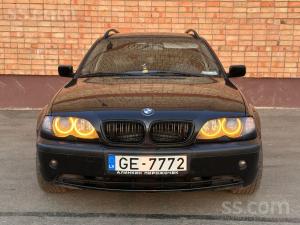 Black BMW 320 2004 in Riga, with an engine capacity of 2.00 L and mileage of 360 thousand km for 2600 €, photo 4 on AUTOMOTO.COM.LV