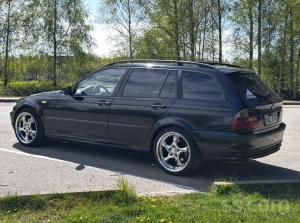 Black BMW 320 2004 in Riga, with an engine capacity of 2.00 L and mileage of 360 thousand km for 2600 €, photo 14 on AUTOMOTO.COM.LV