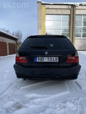 Черный БМВ 320 2004 в Алуксне, объемом двигателя 2.00 л и пробегом 278 тыс. км за 2390 €, фото 3 на AUTOMOTO.COM.LV