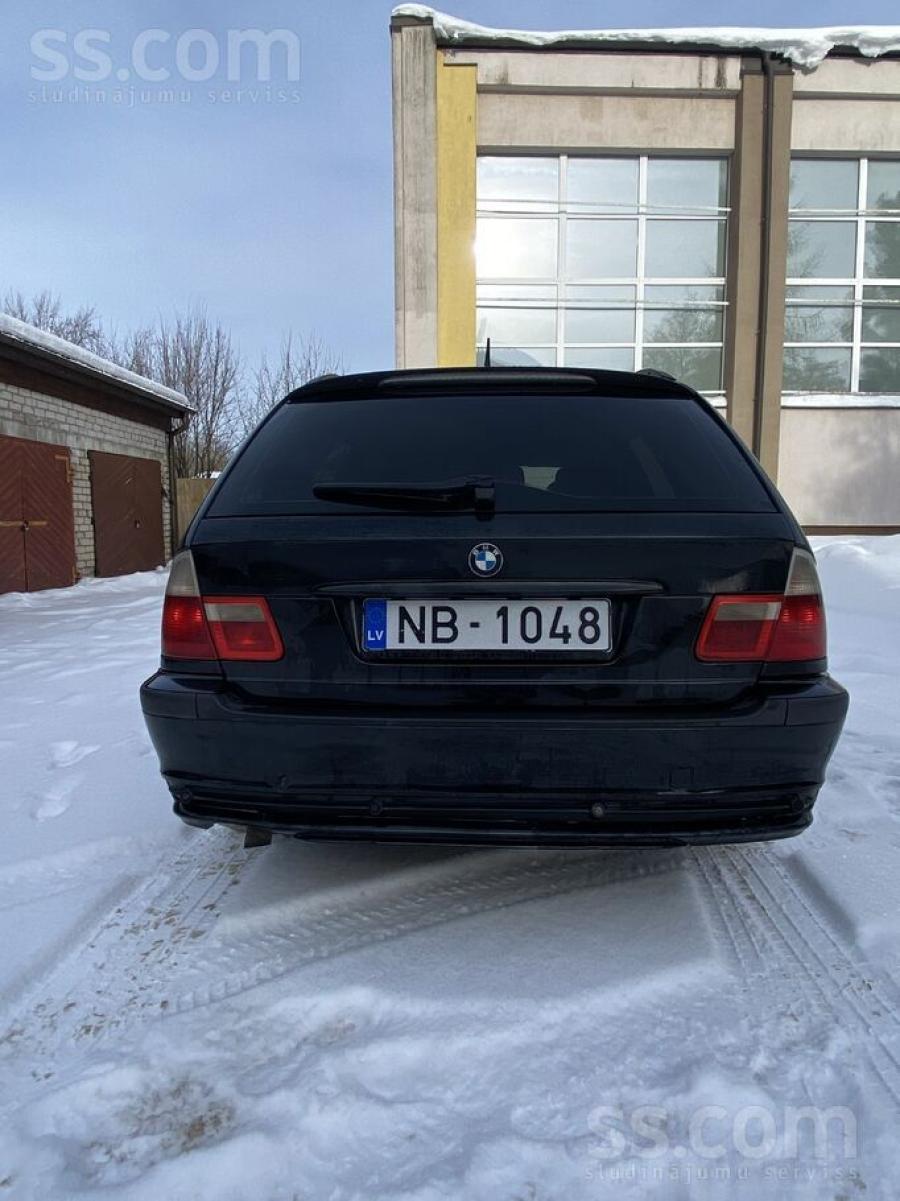 Черный БМВ 320 2004 в Алуксне, объемом двигателя 2.00 л и пробегом 278 тыс. км за 2390 €, фото 3 на AUTOMOTO.COM.LV
