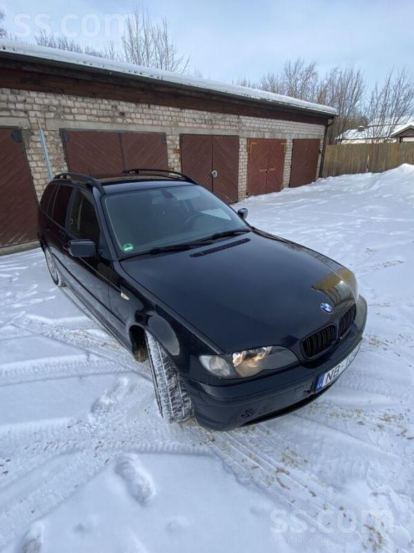 Black BMW 320 2004 in Aluksne, with an engine capacity of 2.00 L and mileage of 278 thousand km for 2390 €, photo 7 on AUTOMOTO.COM.LV