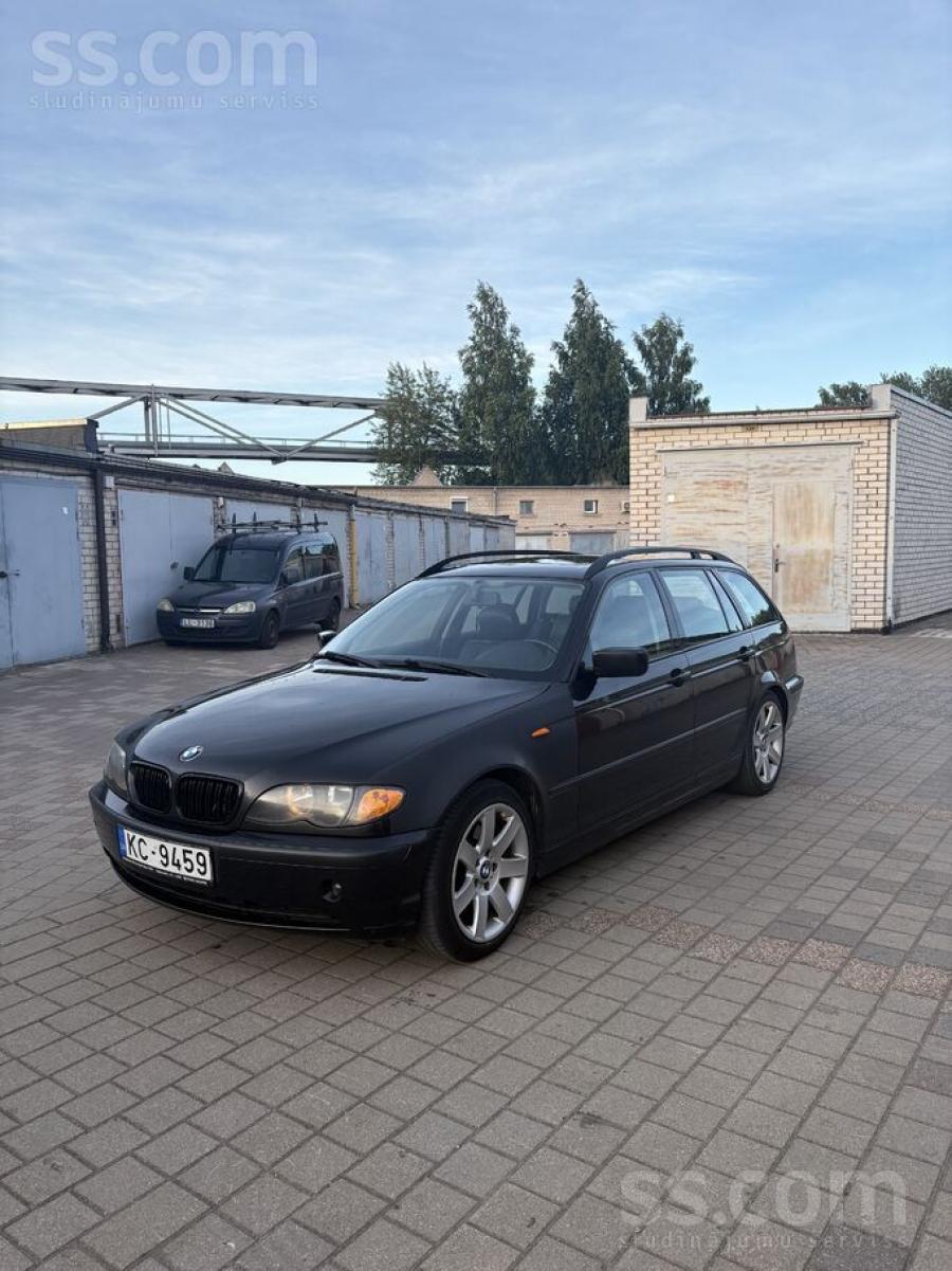 Melns BMW 320 2004 Rīga, ar dzinēja tilpumu 2.00 L un nobraukumu 409 tūkst. km par 1950 €, foto 1 vietnē AUTOMOTO.COM.LV