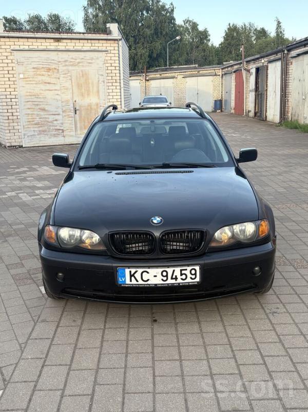 Black BMW 320 2004 in Riga, with an engine capacity of 2.00 L and mileage of 409 thousand km for 1950 €, photo 2 on AUTOMOTO.COM.LV