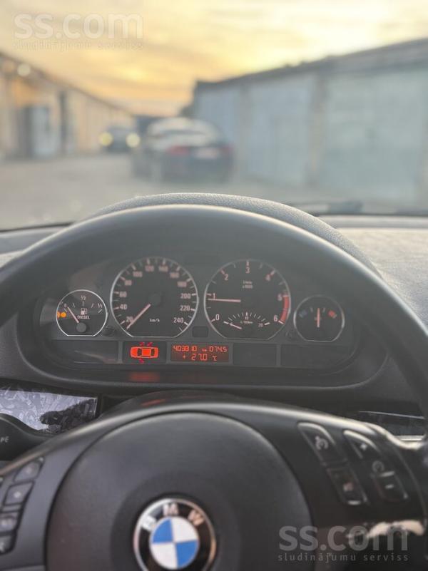 Black BMW 320 2004 in Riga, with an engine capacity of 2.00 L and mileage of 409 thousand km for 1950 €, photo 10 on AUTOMOTO.COM.LV