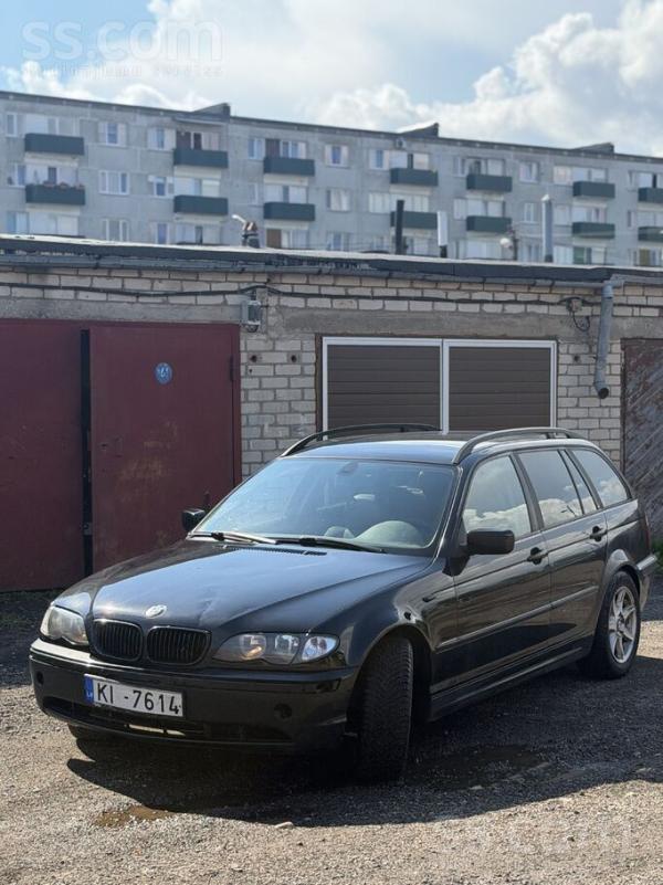 Black BMW 320 2004 in Riga, with an engine capacity of 2.00 L and mileage of 440 thousand km for 2600 €, photo 2 on AUTOMOTO.COM.LV