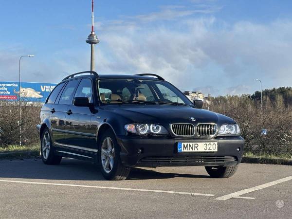 Melns BMW 320 2004 Viļņa, ar dzinēja tilpumu 2.00 L un nobraukumu 400 tūkst. km par 1500 €, foto 1 vietnē AUTOMOTO.COM.LV