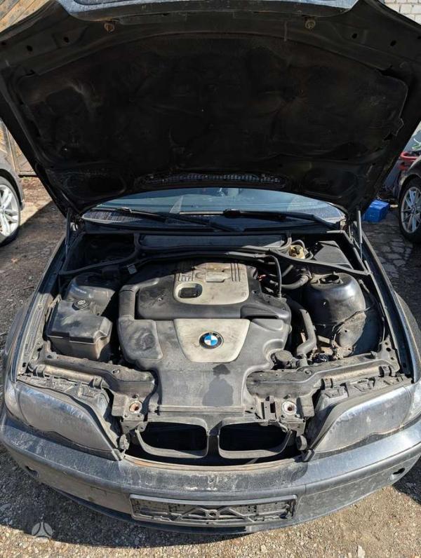 Melns BMW 320 2004 Viļņa, ar dzinēja tilpumu 2.00 L un nobraukumu 334 tūkst. km par 800 €, foto 6 vietnē AUTOMOTO.COM.LV