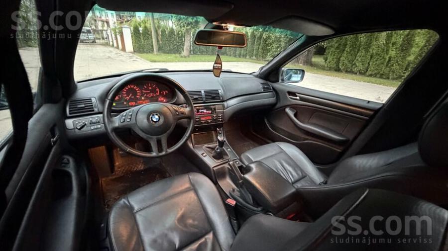 Melns BMW 320 2004 Rīga, ar dzinēja tilpumu 2.00 L un nobraukumu 0 tūkst. km par 2100 €, foto 6 vietnē AUTOMOTO.COM.LV