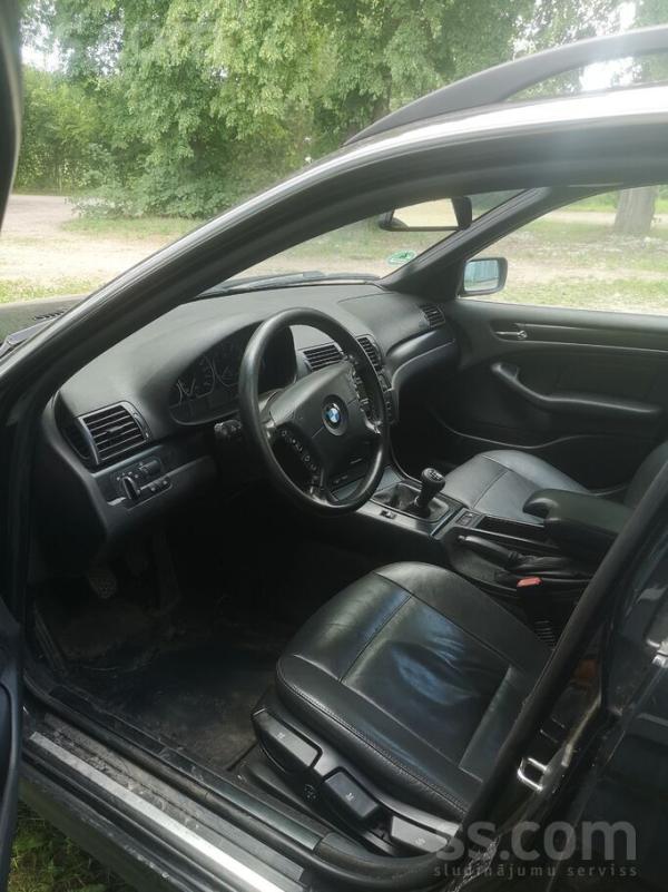 Melns BMW 320 2004 Rīga, ar dzinēja tilpumu 2.00 L un nobraukumu 340 tūkst. km par 1506 €, foto 5 vietnē AUTOMOTO.COM.LV