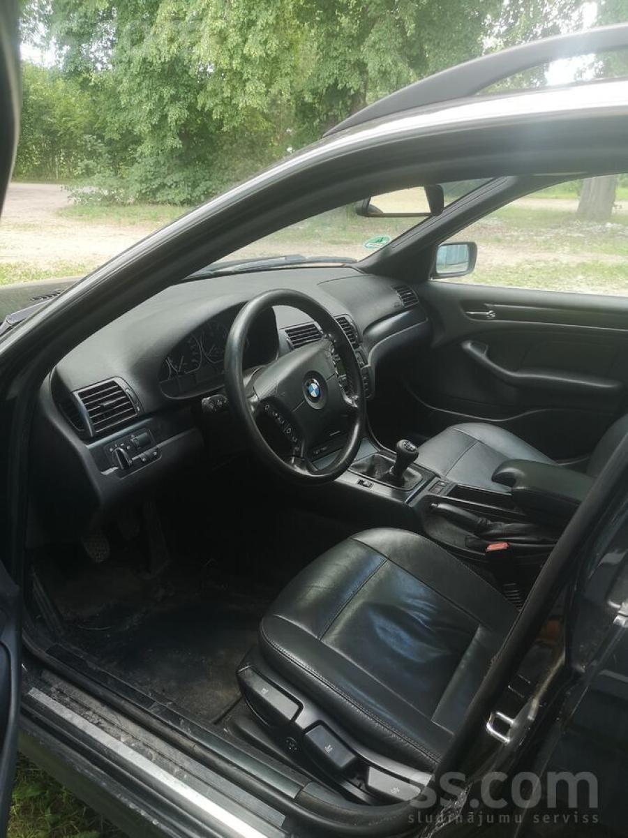 Melns BMW 320 2004 Rīga, ar dzinēja tilpumu 2.00 L un nobraukumu 340 tūkst. km par 1506 €, foto 6 vietnē AUTOMOTO.COM.LV