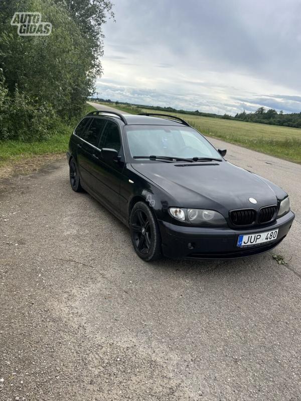 Black BMW 320 2004 in Radviliskis, with an engine capacity of 2.00 L and mileage of 4 thousand km for 1550 €, photo 1 on AUTOMOTO.COM.LV