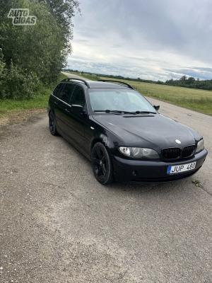 Black BMW 320 2004 in Radviliskis, with an engine capacity of 2.00 L and mileage of 4 thousand km for 1550 €, photo  on AUTOMOTO.COM.LV