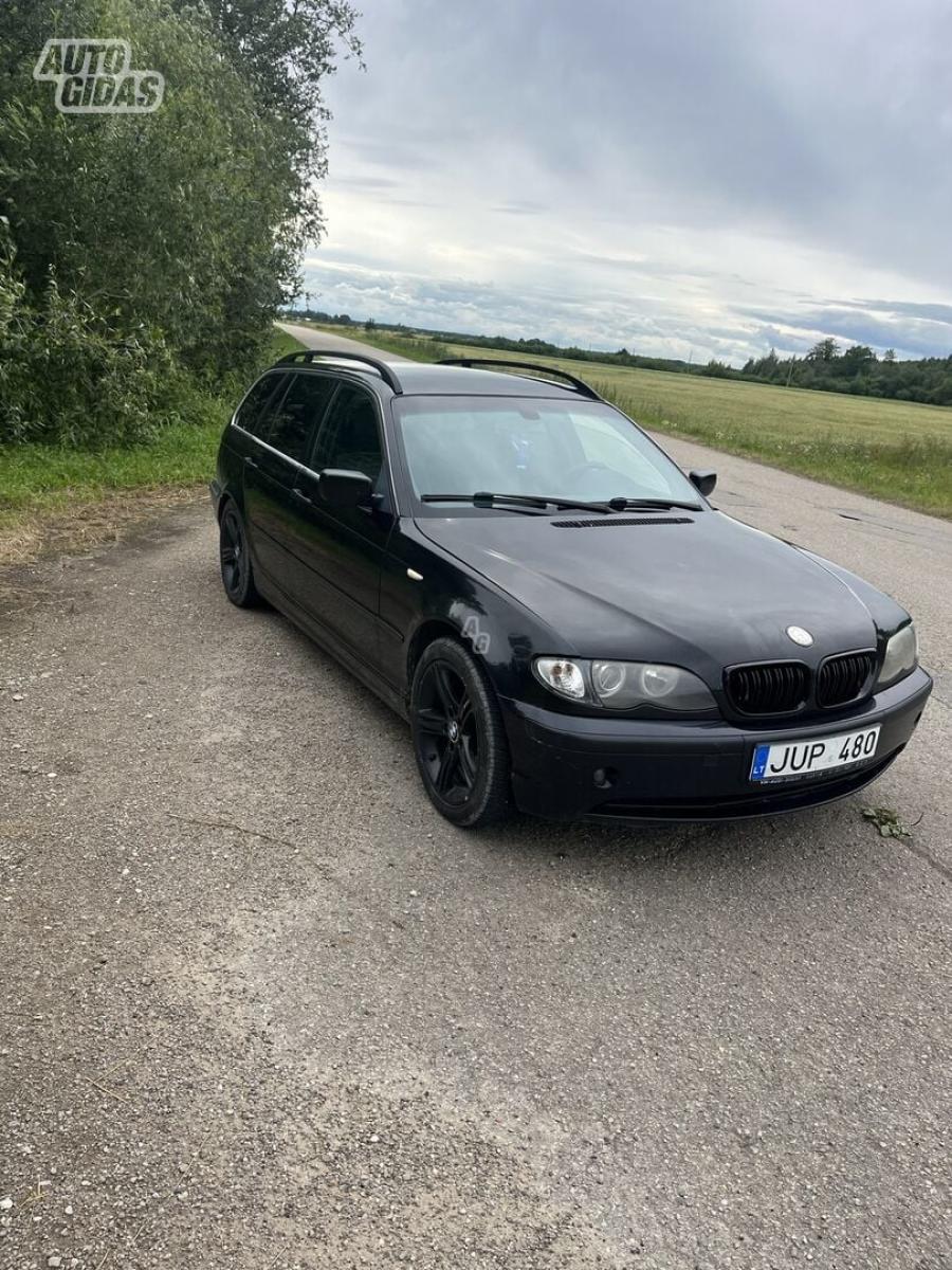 Black BMW 320 2004 in Radviliskis, with an engine capacity of 2.00 L and mileage of 4 thousand km for 1550 €, photo 1 on AUTOMOTO.COM.LV