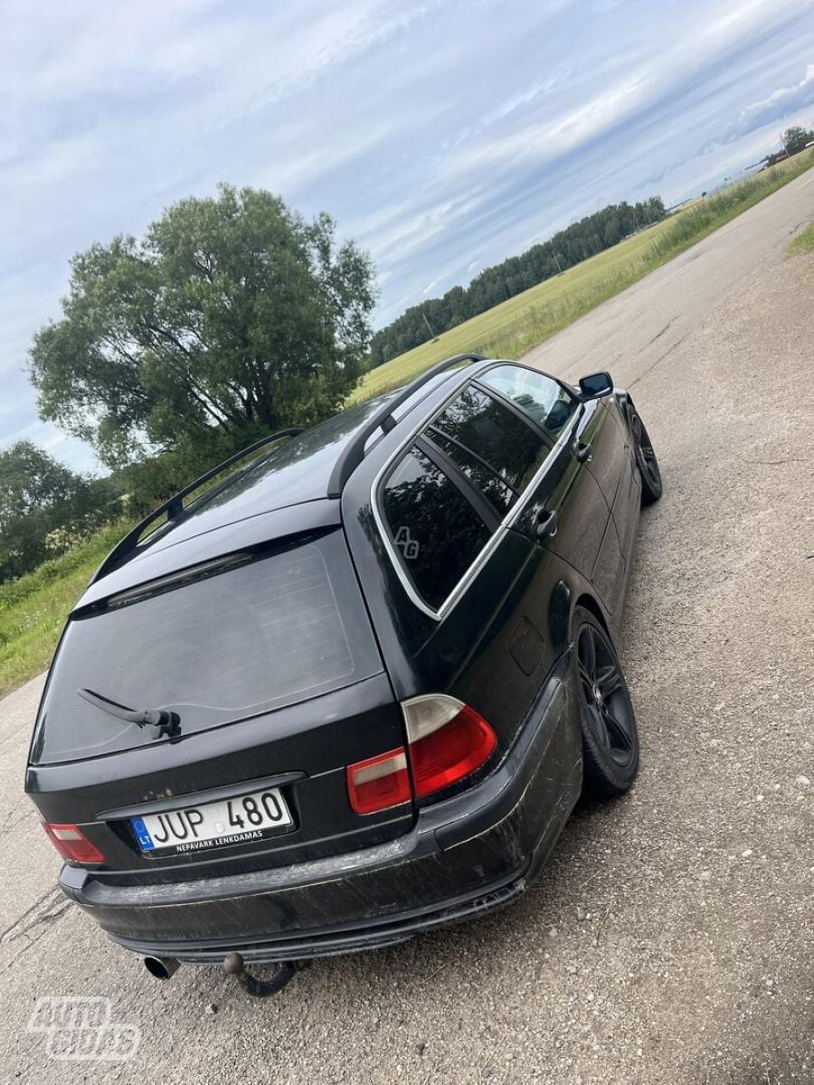 Black BMW 320 2004 in Radviliskis, with an engine capacity of 2.00 L and mileage of 4 thousand km for 1550 €, photo 3 on AUTOMOTO.COM.LV