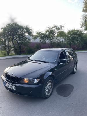 Black BMW 320 2004 in Vilnius, with an engine capacity of 2.00 L and mileage of 334 thousand km for 1600 €, photo  on AUTOMOTO.COM.LV