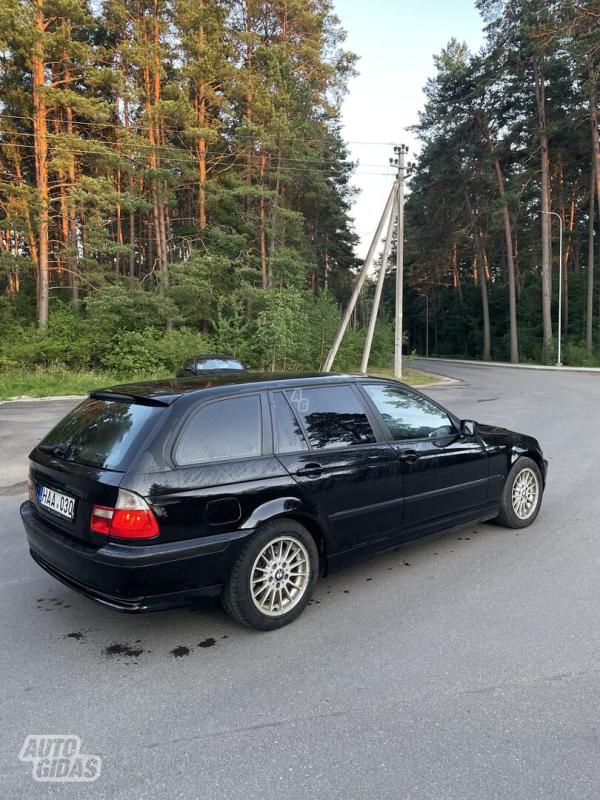 Black BMW 320 2004 in Vilnius, with an engine capacity of 2.00 L and mileage of 334 thousand km for 1600 €, photo 4 on AUTOMOTO.COM.LV