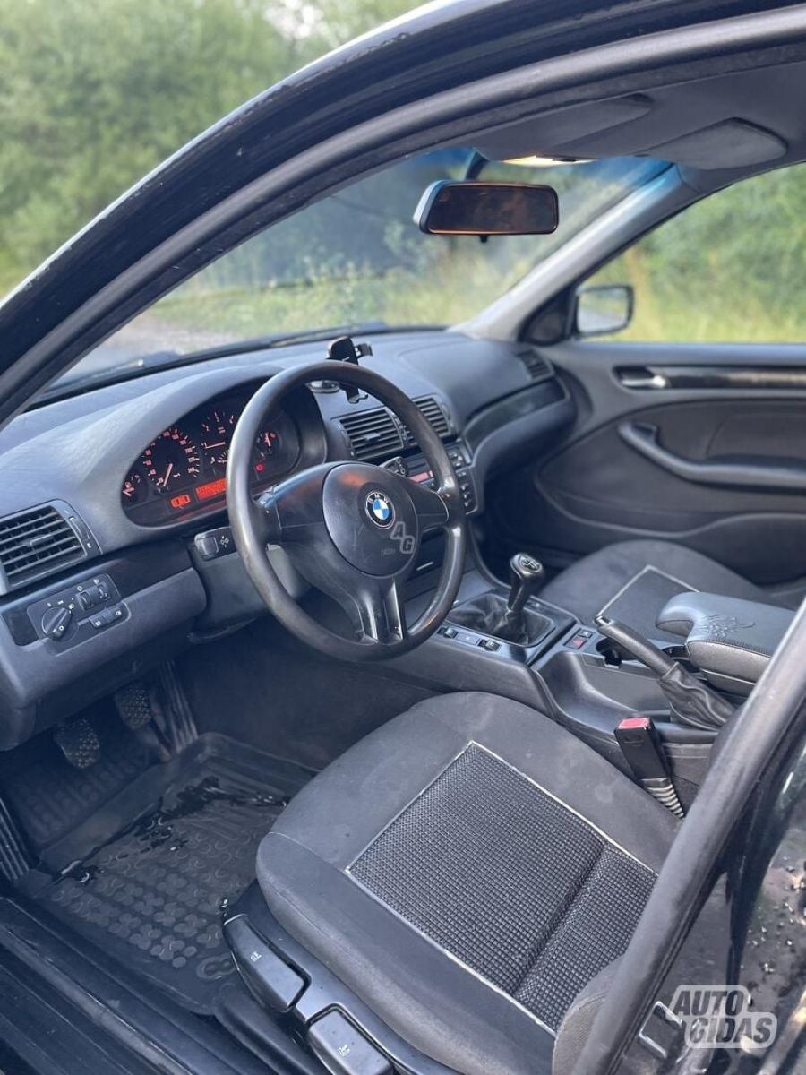 Melns BMW 320 2004 Viļņa, ar dzinēja tilpumu 2.00 L un nobraukumu 334 tūkst. km par 1600 €, foto 13 vietnē AUTOMOTO.COM.LV