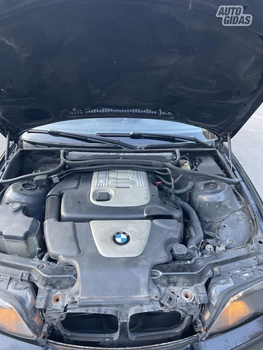 Melns BMW 320 2004 Viļņa, ar dzinēja tilpumu 2.00 L un nobraukumu 334 tūkst. km par 1600 €, foto 14 vietnē AUTOMOTO.COM.LV