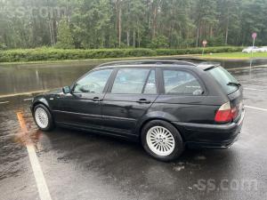 Black BMW 320 2004 in Riga, with an engine capacity of 2.00 L and mileage of 0 thousand km for 2000 €, photo 4 on AUTOMOTO.COM.LV