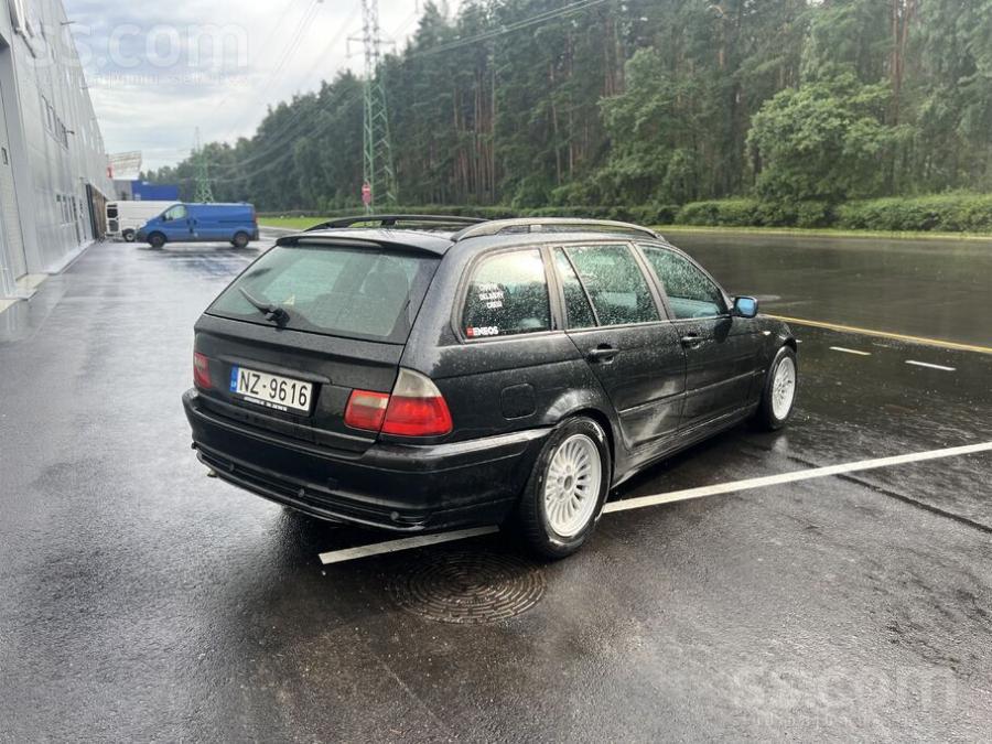 Black BMW 320 2004 in Riga, with an engine capacity of 2.00 L and mileage of 0 thousand km for 2000 €, photo 5 on AUTOMOTO.COM.LV