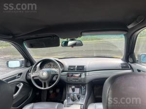 Black BMW 320 2004 in Riga, with an engine capacity of 2.00 L and mileage of 0 thousand km for 2000 €, photo 6 on AUTOMOTO.COM.LV