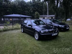 Black BMW 320 2004 in Riga, with an engine capacity of 2.00 L and mileage of 0 thousand km for 2000 €, photo 8 on AUTOMOTO.COM.LV