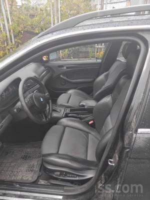Black BMW 320 2004 in Jelgava, with an engine capacity of 2.00 L and mileage of 385 thousand km for 1100 €, photo  on AUTOMOTO.COM.LV
