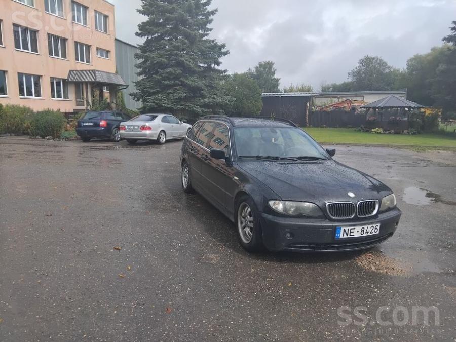 Черный БМВ 320 2004 в Елгава, объемом двигателя 2.00 л и пробегом 385 тыс. км за 1100 €, фото 10 на AUTOMOTO.COM.LV