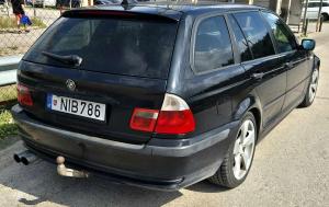 Black BMW 320 2004 in Vilnius, with an engine capacity of 2.00 L and mileage of 300 thousand km for 1250 €, photo 3 on AUTOMOTO.COM.LV