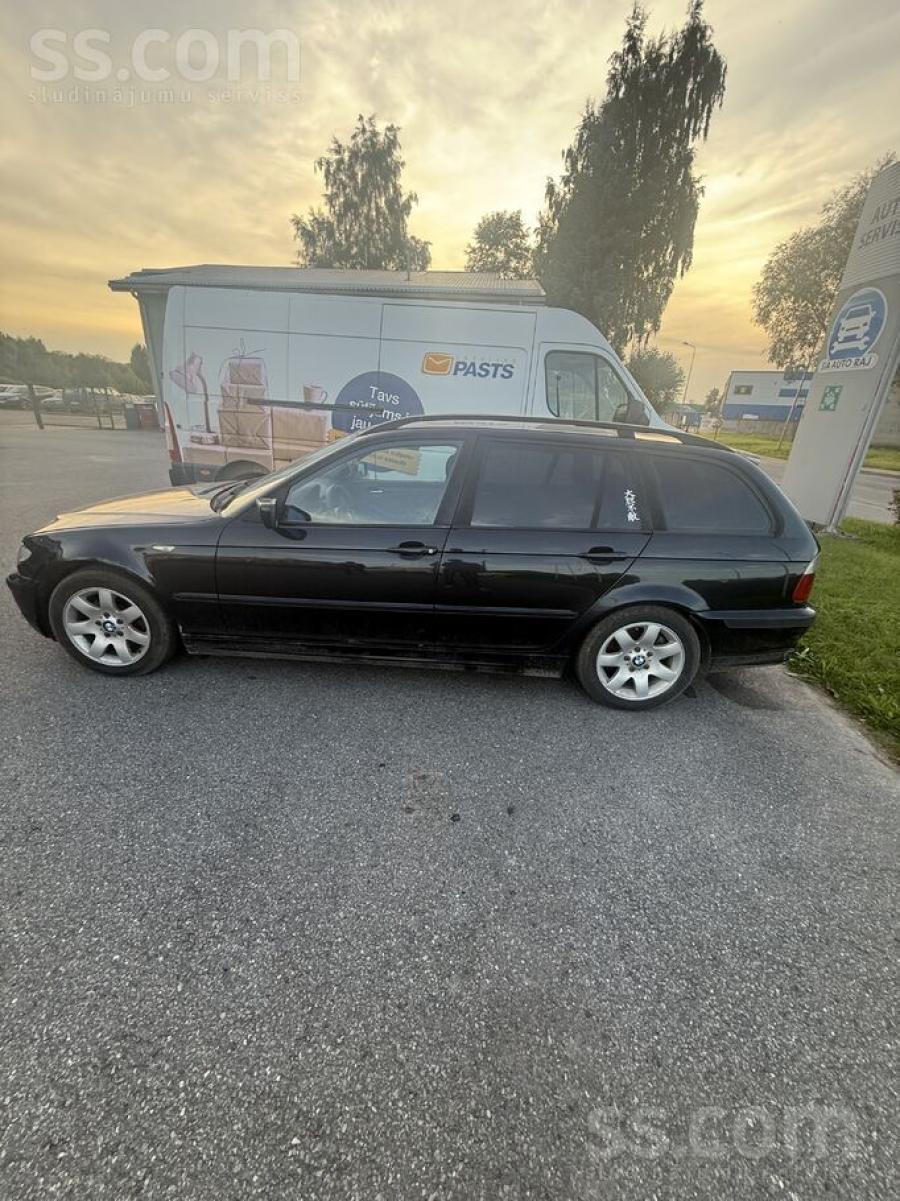 Melns BMW 320 2004 Valmiera, ar dzinēja tilpumu 2.00 L un nobraukumu 286 tūkst. km par 1100 €, foto 1 vietnē AUTOMOTO.COM.LV
