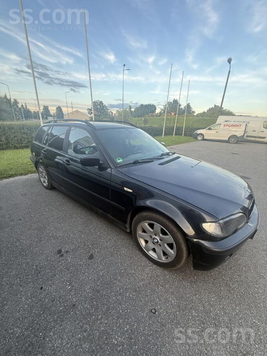 Melns BMW 320 2004 Valmiera, ar dzinēja tilpumu 2.00 L un nobraukumu 286 tūkst. km par 1100 €, foto 5 vietnē AUTOMOTO.COM.LV