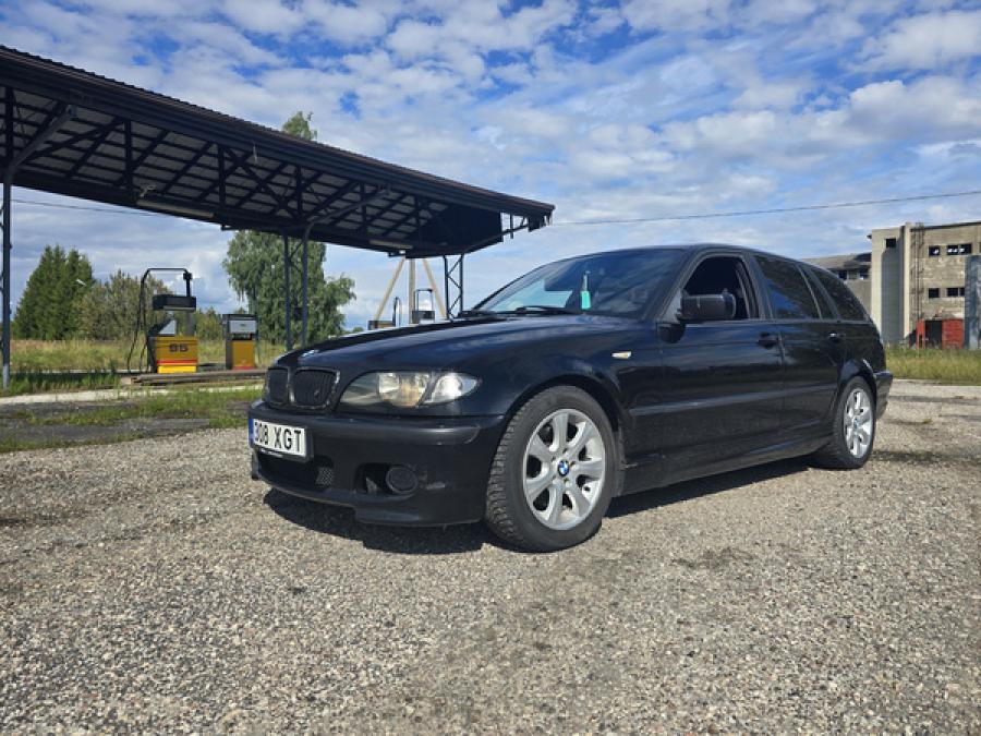 Black BMW 320 2004 in Rakvere, with an engine capacity of 0.00 L and mileage of 552 thousand km for 2550 €, photo 4 on AUTOMOTO.COM.LV